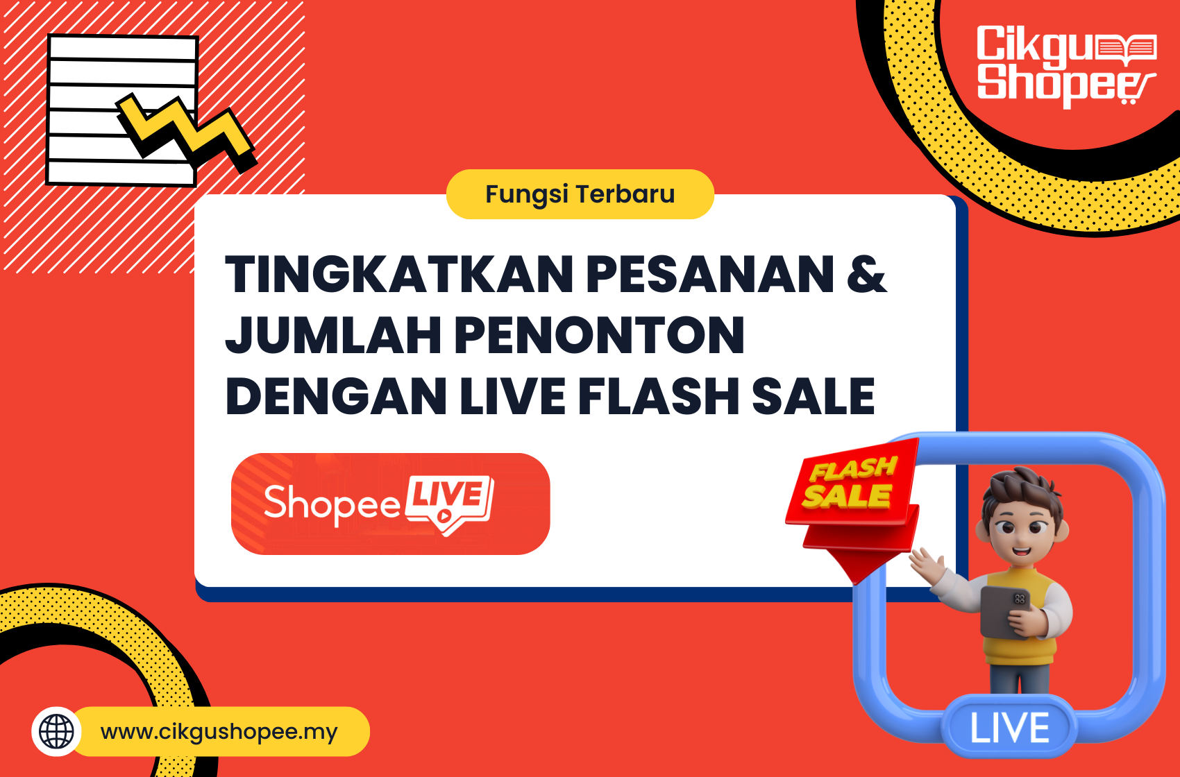 Shopee Live Flash Sale - Cikgu Shopee : Belajar Shopee Hingga PRO
