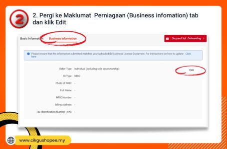 Pemasangan e-Invoice di Shopee (bermula 01 Ogos 2024) - Cikgu Shopee ...